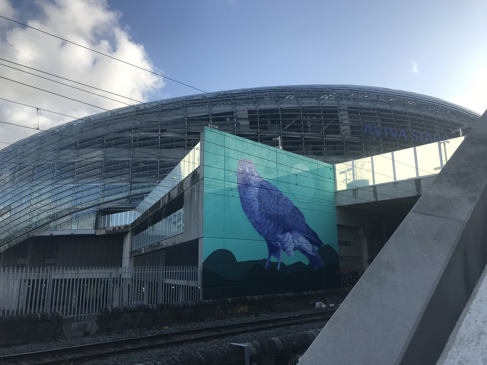 Aviva Stadium Street Art Project - Tom Phillips + Associates